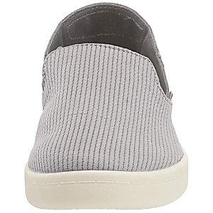 Reebok womens Cotton & Corn Slip on Walking Shoe, Spacer Grey/Chalk/White, 8.5 US