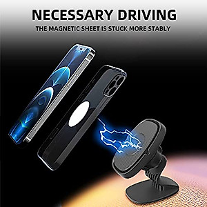 KIFIDAN Phone Mount for car Car Magnetic Phone Holder Car Navigation Holder, Dashboard Phone Holder Suitable for All Phones