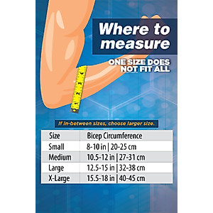 OrthoSleeve Elbow Brace ES3 Designed to Help with Tennis Elbow, Golfer's Elbow, General Elbow Pain, and Forearm Pain