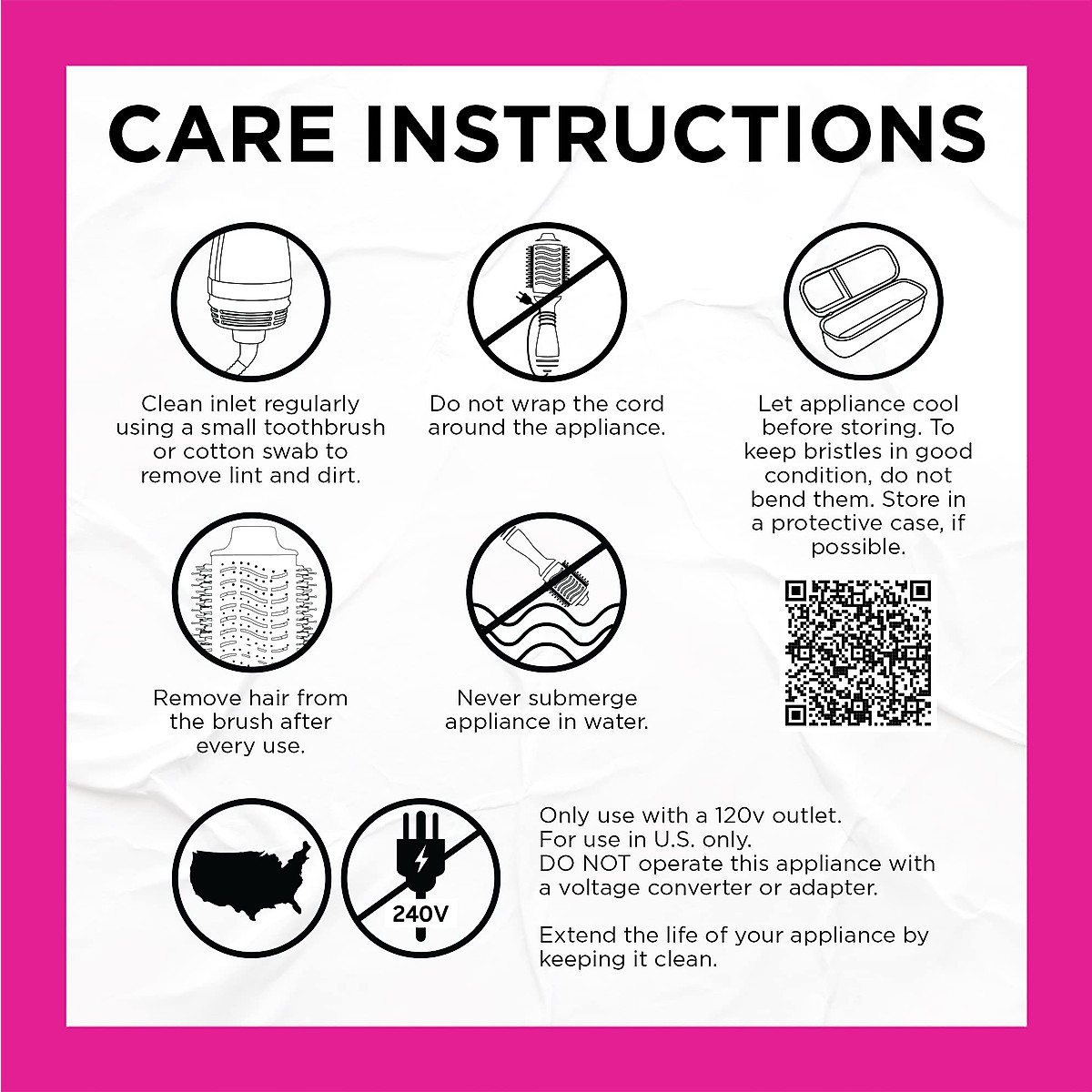 Bed Head One Step Volumizer and Hair Dryer | Dry, Straighten, Texture, Style in One Step (Purple)