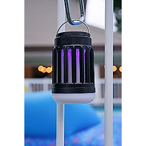 PIC Solar Portable Lantern & Bug Zapper, Kills Bugs on Contact