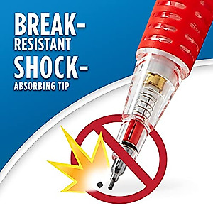 Paper Mate Clearpoint Break-Resistant Mechanical Pencils, HB #2 Lead (0.7mm), Assorted Barrel Colors, 4 Count