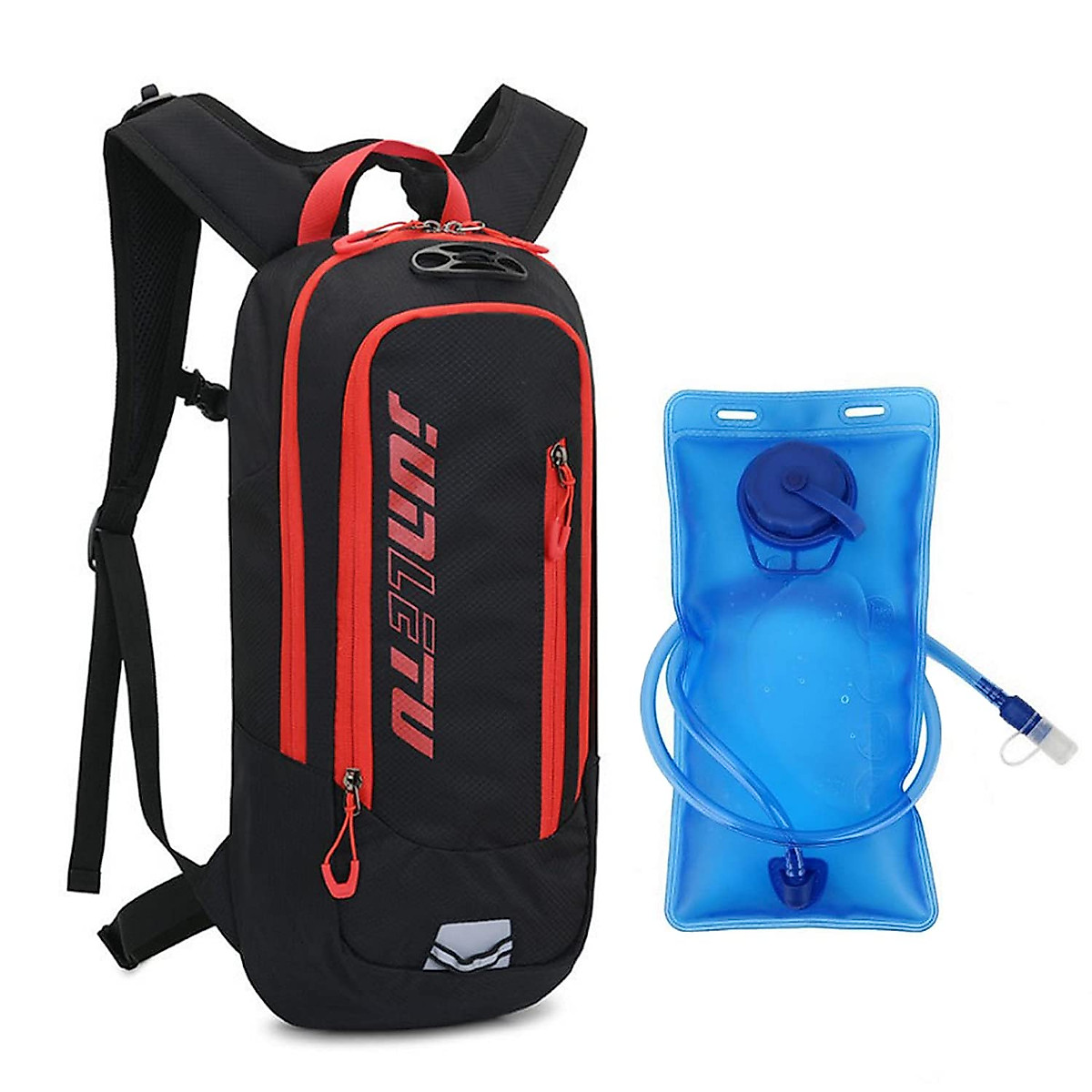 Croogo Bike Backpack Mountain Biking Daypack Water Rucksack Cycling Hiking Skiing Mtb Pack 2L Water Bladder,Yellow-SD-OT04