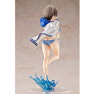 Kadokawa Uzaki-chan Wants to Hang Out!: Hana Uzaki (Swimsuit Version) 1:7 Scale PVC Figure, Multicolor