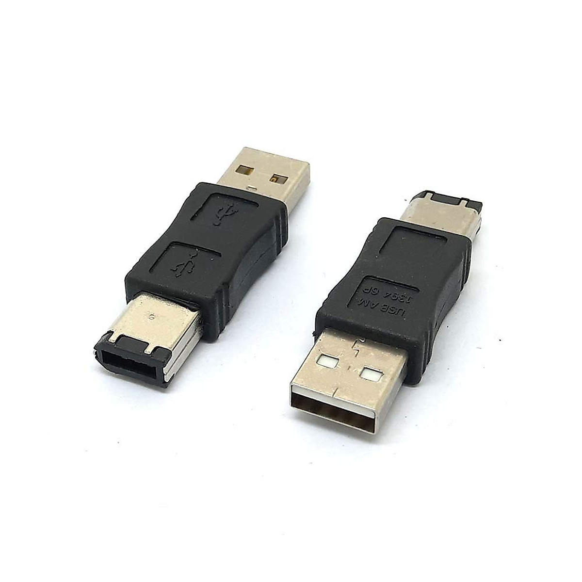 Toptekits Firewire IEEE 1394 6 Pin Male to USB A Male Convertor Jack M/M Adapter