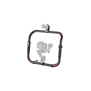 Tilta Advanced Ring Grip for RS 3 PRO/RS 2 | Increased Stability, Control RS 2 Gimbal, Nucleus M, Nano, and DJI Wireless Follow Focus Motors via Control Handles| TGA-ARG
