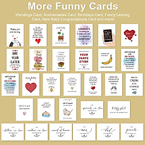 Mulbozy Funny Wedding Day Card for Husband Wife, To My Groom Bride On Our Wedding Day Card