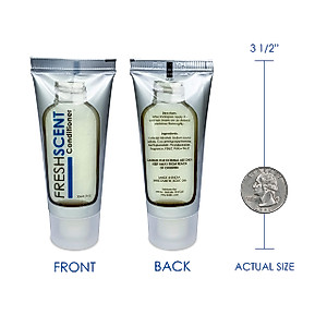 Freshscent Conditioner 1oz (200 Pack) Hotel Travel Size, Bulk Amenities and Toiletries for Hospitality