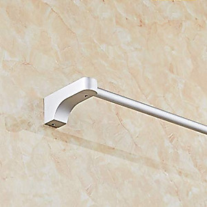 OMOONS Single Towel Rail, Bath Towel Rail Made of Aluminum, Kitchen Towel Rails, Bathroom Shelves