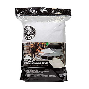 Chemical Guys MIC1021 Cloud 9 Extra Large 52"x36" Microfiber Drying Towel, White