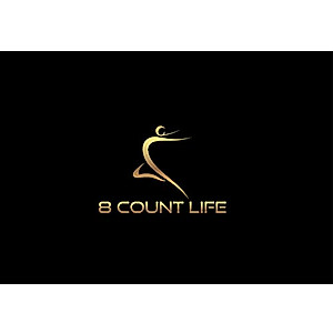 8 Count Life - Cheer Dance Backpack ● All-Purpose ● Cheer ● Dance ● School ● Travel ● Laptop ● Water Resistant (Teal)