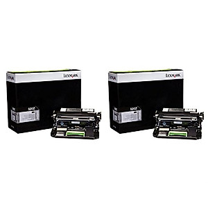 Lexmark 52D0Z00 Return Program Imaging Unit 2-Pack for MX710, MX810, MX811