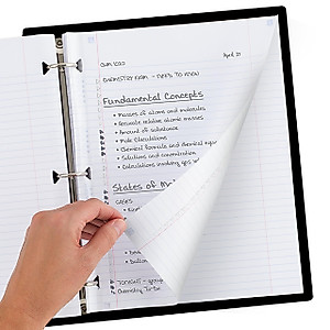 Five Star Loose Leaf Paper + Study App, 4 Pack, Notebook Paper, College Ruled Filler Paper, Reinforced, 8.5 x 11, 80 Sheets per Pack (170024-ECM),White