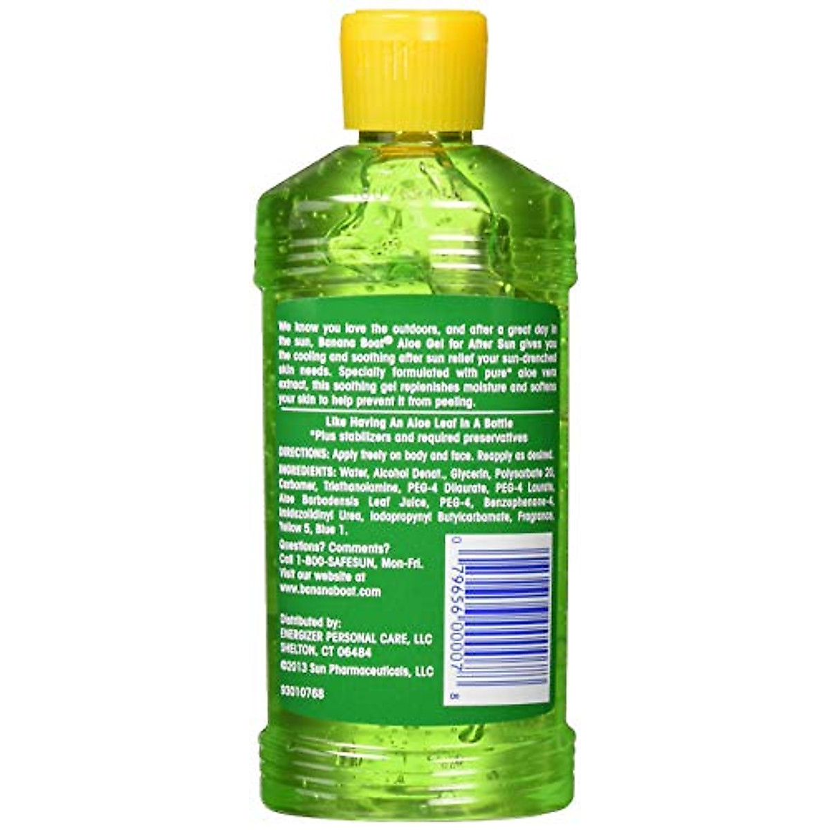 Banana Boat Soothing Aloe After Sun Gel 8 oz