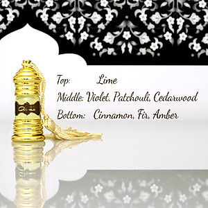 Prabhuji's Gifts Attar Oil Atma - Body Blended with Essential Oils - Vegan for Women & Men - Arabian Fragrance - (3mL)