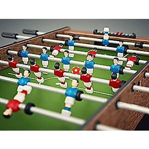 OuMuaMua 9pcs Foosball Table Balls 1.42 Inch Table Soccer Balls for Foosball Tabletop Game Foosball Accessory Replacements Multicolor World Cup Foosball