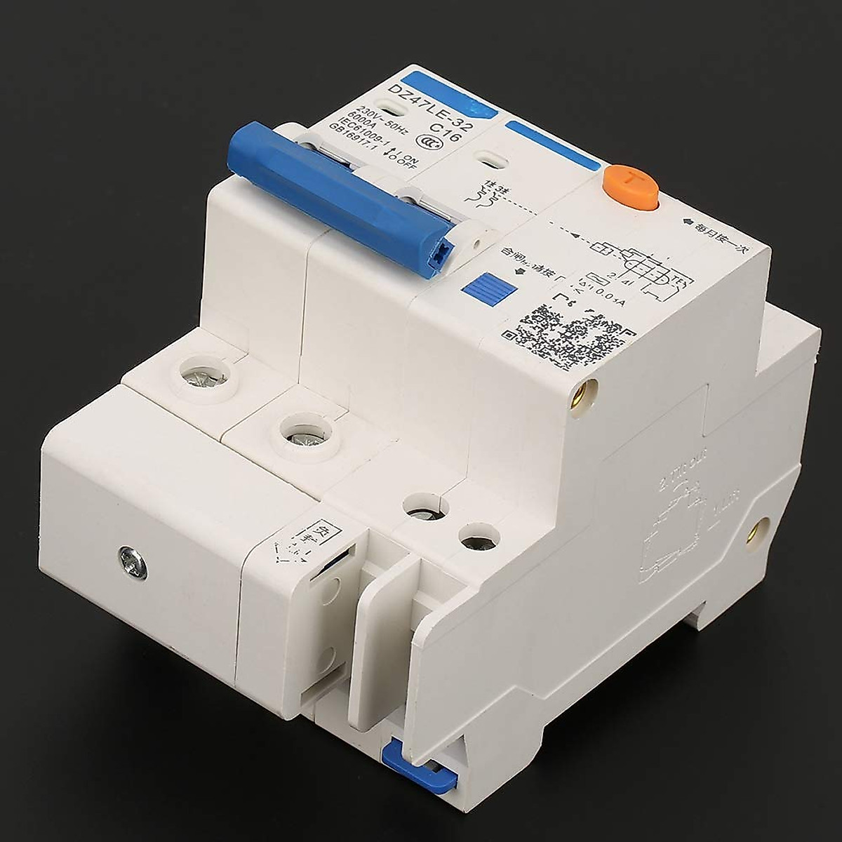 Current Circuit Breaker, 230V / 16A Automatic Switch, Leakage Circuit Breaker, Suitable for Home Decoration, Engineering Construction, Transforming Rural Networks
