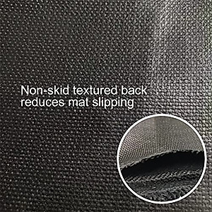 Fireproof Mat Grill Mat&Fire Pit Mat 39” X 72” Hearth Mats for Fireplaces Fire Resistant, Wood Stove Hearth Pads, Fire-Resistant Grill Mat for Patio, Lawn, Suitable for Indoor and Outdoor Activities