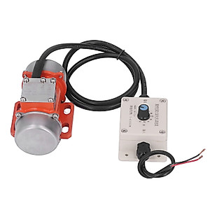 Vibration Motor, 30W 4000RPM Electric Vibrating Motor Adjustable Exciting Force Brushless DC Vibration Motor with Speed Controller for Shaker Table (DC12V)