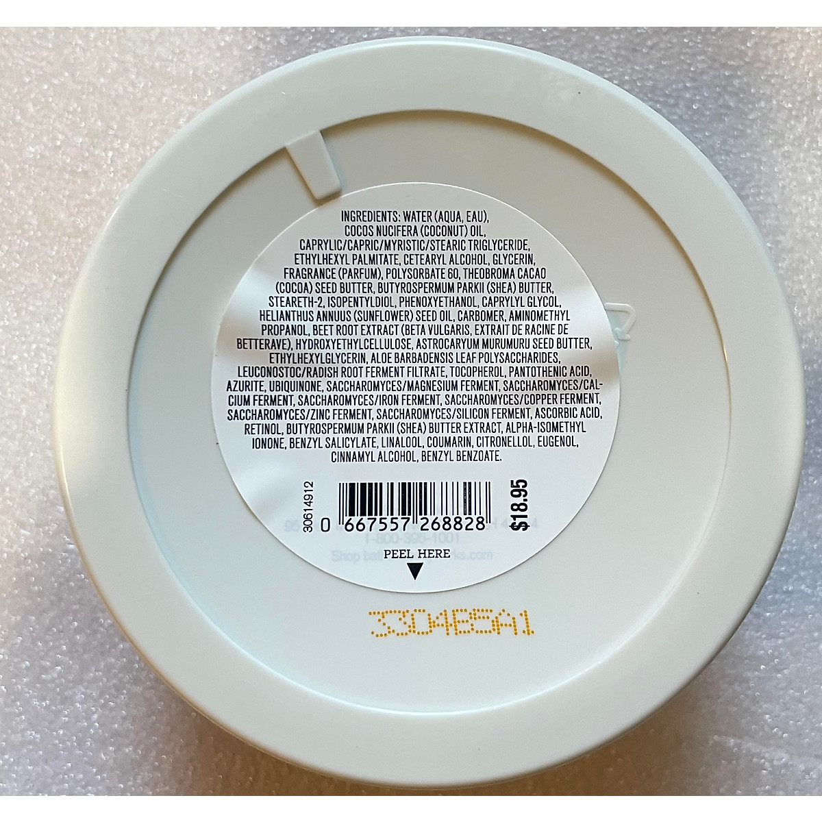 Bath and Body Works Japanese Cherry Blossom Ultra Shea Body Butter 6.5Oz.