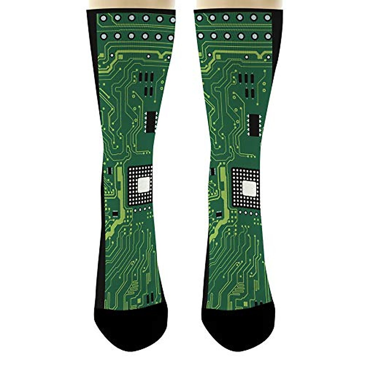 Computer Geek Gifts Computer Socks Computer Christmas Gifts Coding Socks 1-Pair Novelty Crew Socks