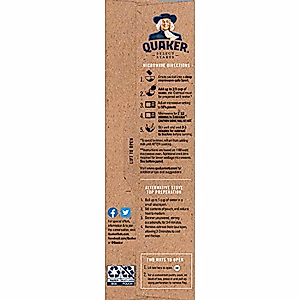 Quaker, Instant Steel Cut Oatmeal, Cranberries And Blueberries, 8 Ct