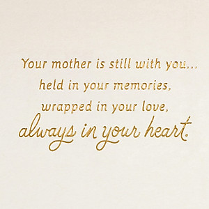 Hallmark Sympathy Card for Loss of Mom (A Mom's Love Never Ends)