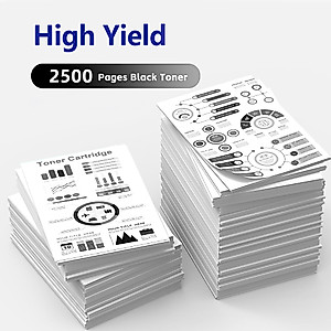 TN221 Toner Cartridge Replacement for Brother TN-221 TN 221 Black Toner for HL-3140CW HL-3150CDN MFC-9130CW HL-3170CDW MFC-9330CDW MFC-9340CDW MFC-9140CDN Printer Toner- 1 Pack