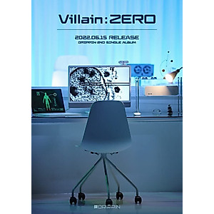 DRIPPIN Villain : Zero 2nd Single Album A Version CD+PhotoBook+1p PhotoCard+1ea Sticker+1ea Bookmark+Tracking Sealed