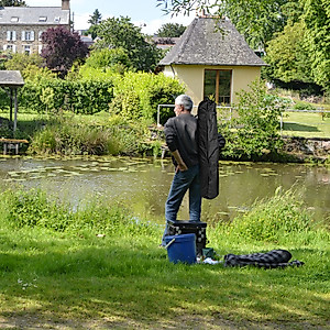 Xxerciz Foldable Camp Chair Replacement Bag Carrying Bag Large Mouth Bag with Shoulder Strap for Outdoor Camping, Heavy Duty Large Storage Folding Chair Bag 48 inches (Chair is not Included)