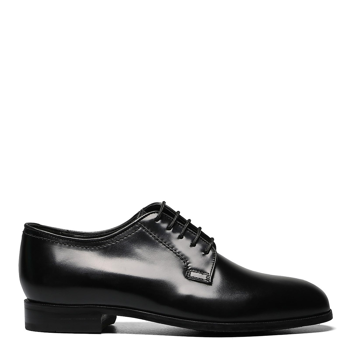 Florsheim Men's Lexington Plain Toe Oxford, Black Shiny, 9 X-Wide