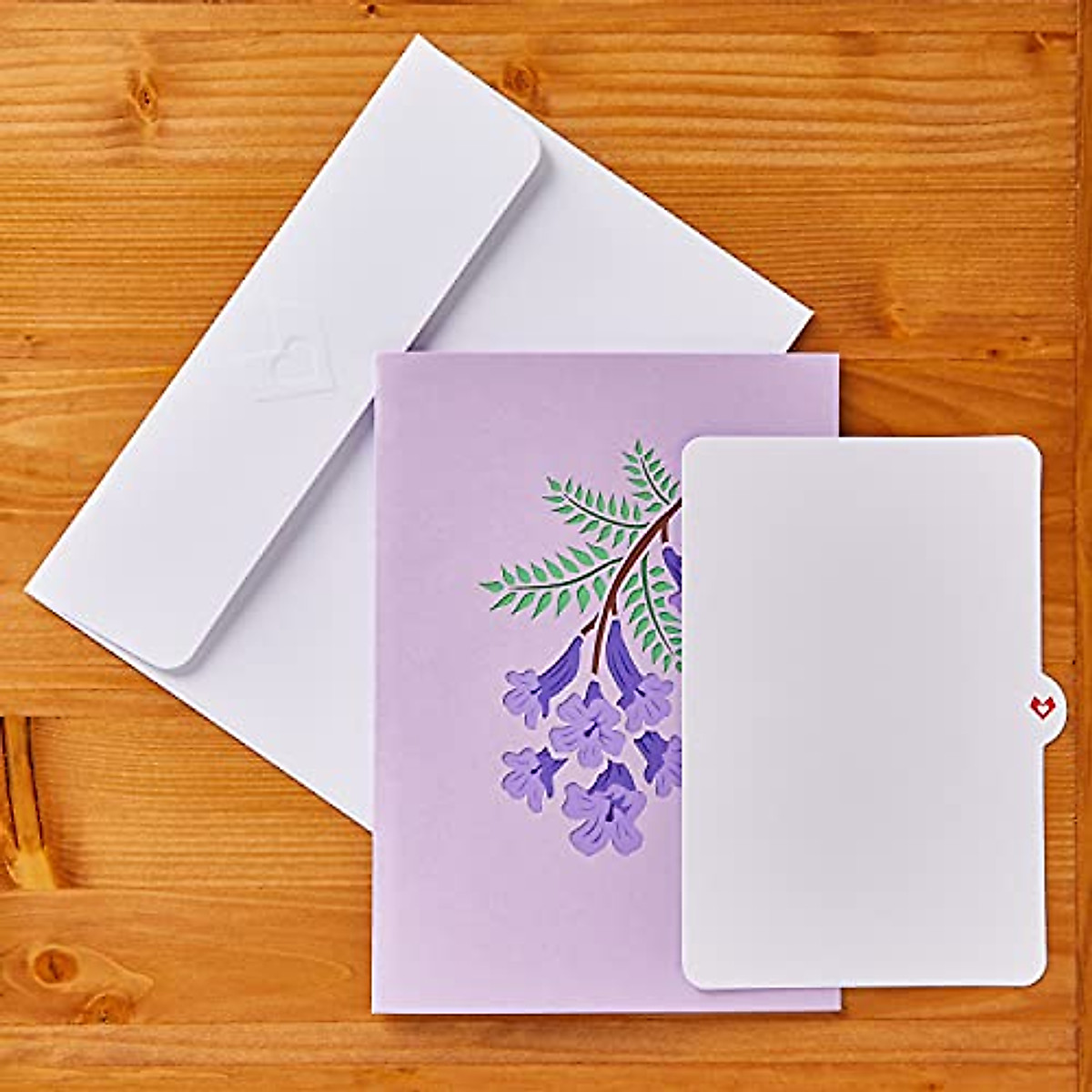 Lovepop Jacaranda Tree Pop Up Card, 5x7-3D Greeting Card, Mother's Day Card, Card for Wife or Mom, Anniversary Pop Up Card, Pop Up Birthday Card
