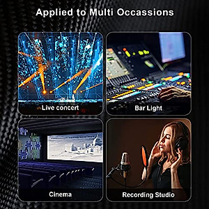 FIBBR XLR Cable 100ft/30M, Microphone Cable Nylon Braided XLR Male to Female Heavy Duty Balanced Microphone Cord Compatible with Preamps/Speaker Systems and More