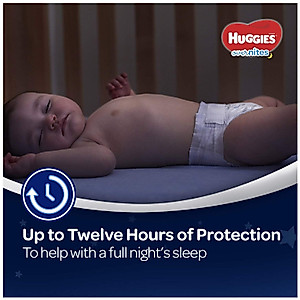 Huggies Overnites Nighttime Diapers, Size 6, 48 Ct