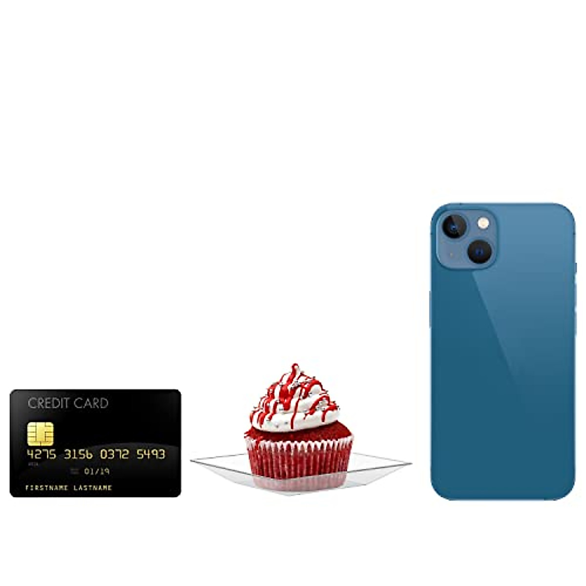 Mini Disposable Appetizer Plates - 100 Pack 2.95 In. x 2.95 in. Crystal Clear Plastic Dessert Plates - Elegant Design for Weddings, Birthdays, and Formal Parties - Stackable and Convenient - BPA Free