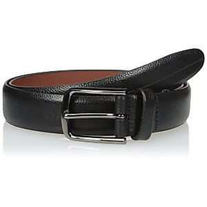 Perry Ellis Men's Park Ave Belt, Black, 36
