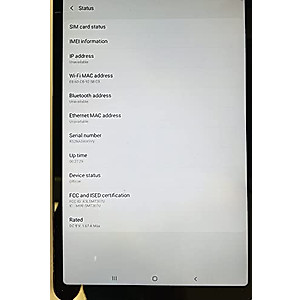 SAMSUNG Galaxy Tab A 8.4" (2020) 32GB T307U WiFi+LTE Unlocked Mocha Tablet (Renewed)