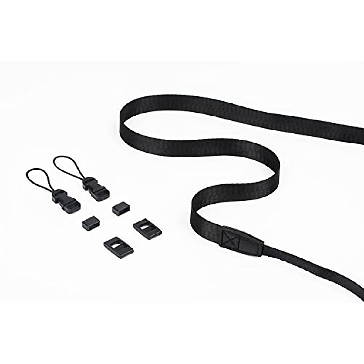 MINI GAGA DOROM Universal Adjustable Slim Shoulder Sling Neck Strap for All Camera DSLR SLR (Black)