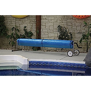 Sun2Solar 16-Foot Wide Stainless Steel Solar Cover Deluxe Reel System | Works with 800 & 1200 Series | Perfect for In-Ground Swimming Pools