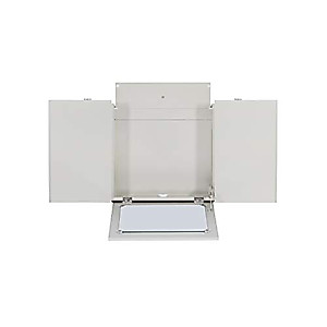 Linon Home Décor Vanity Set Silver