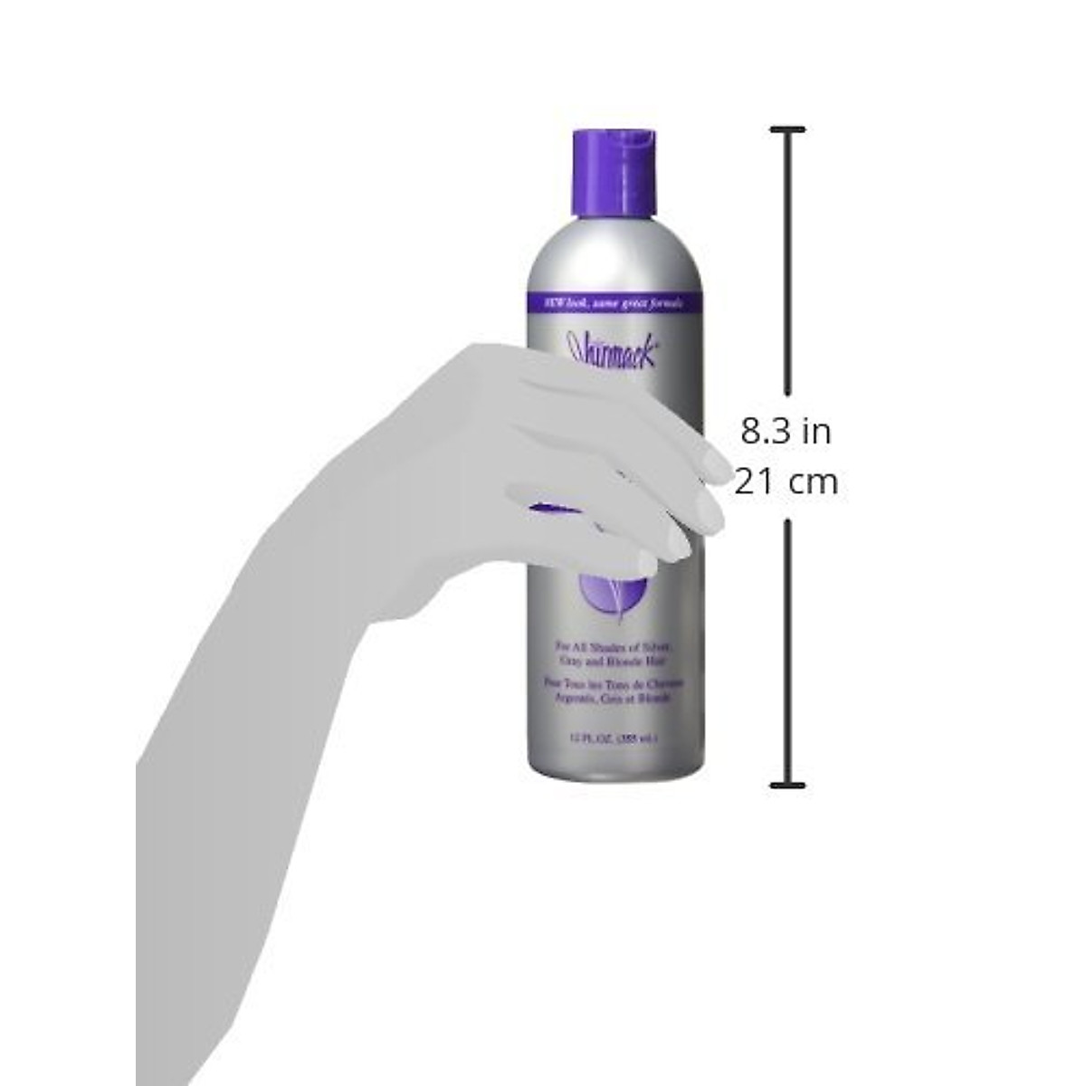 Jhirmack Silver Brightening Ageless Shampoo, 12 Oz, 12 Ounce