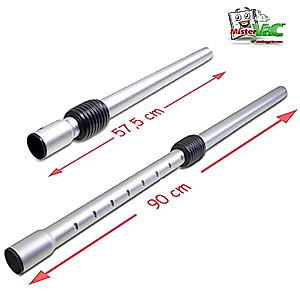 MisterVac Telescopic Vacuum Cleaner Tube Compatible with Moulinex Power Star Type CN6 TPSE1200LE