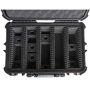 Case Club 108-196 Graded Card Slab Carrying Case- Slotted Storage Fits PSA/BGS/FGS/ & More Graded Slabs - Collector Box for Trading & Sports Cards - Travel Holder for Slabs/Sleeves/Loose Cards