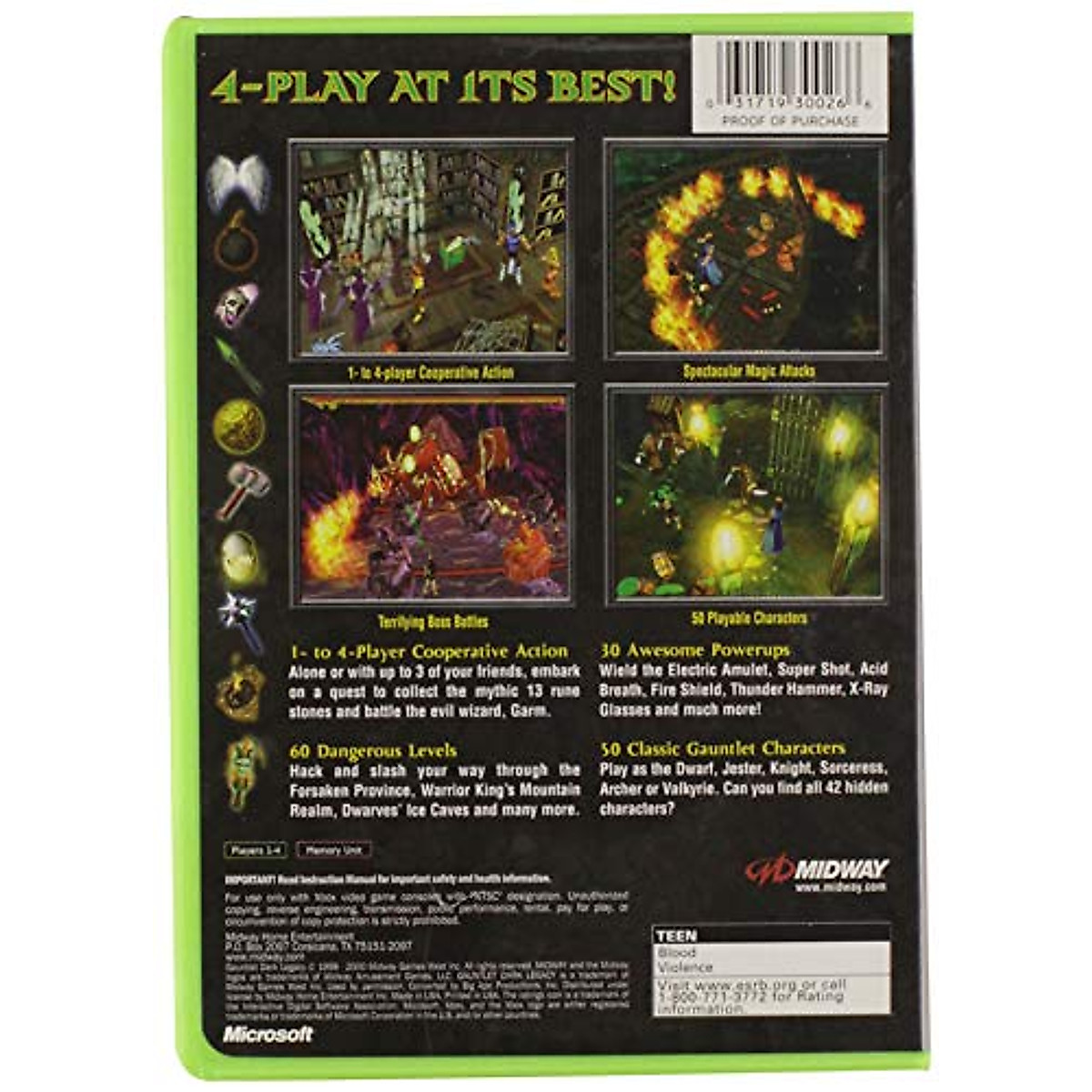 Gauntlet Dark Legacy - Xbox