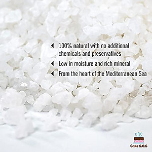 Mediterranean Sea Salt for Grinder Refill, Extra Coarse Grain (1-Pound Bag)
