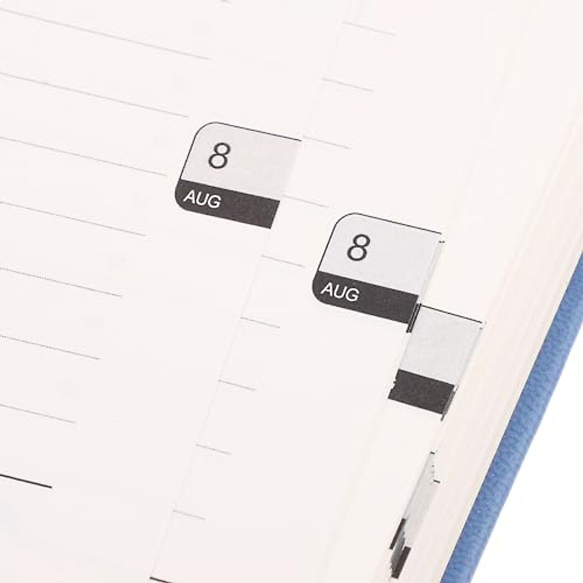 NUOBESTY Note Pads Note Book Schedule Notepad Work Calendar Daily Planner Study Notepad Efficient Calendar Work Plan Pad Teacher Planners Schedules A5 Notebook Imitation Leather