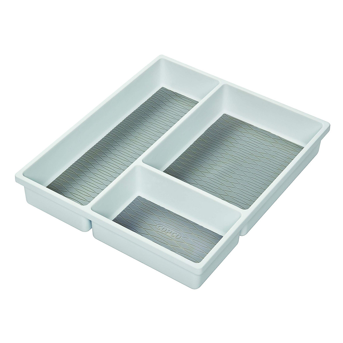 Copco Draw Organizer, Four Piece, White With Gray Liner