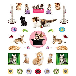 Eyelike Stickers: Kittens