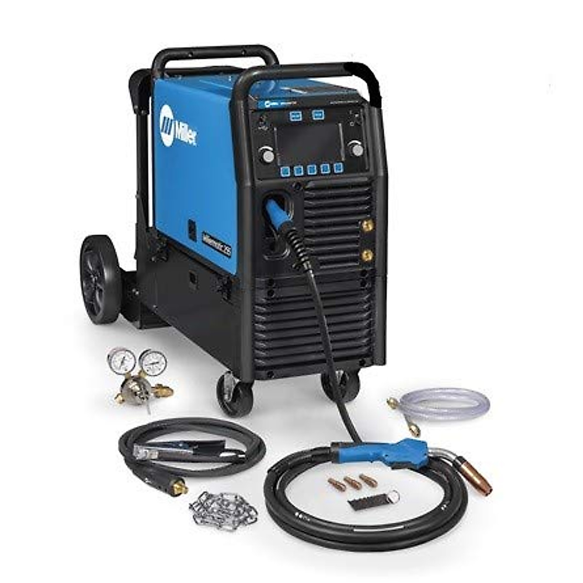 Miller 951767 Multimatic 255 Multiprocess Welder w/EZ-Latch Running Gear- 208-575V