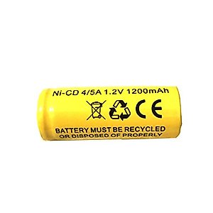 1.2v 1200MAH Battery Exit Sign Emergency Light Ni-Cd NiCd Lithonia ELB-1210N ELB-1201N ELB 1210 ELB 1201 ELB1210 ELB1201 ELB1210n ELB1201n ASC0086 KR-1500AUL KR1100AE KR-1200AUL Nickel Cadmium